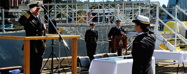 HMCS Saskatoon Change of Command Ceremony - Pacific Navy News