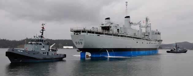 HMCS Protecteur returned to the navy - Pacific Navy News