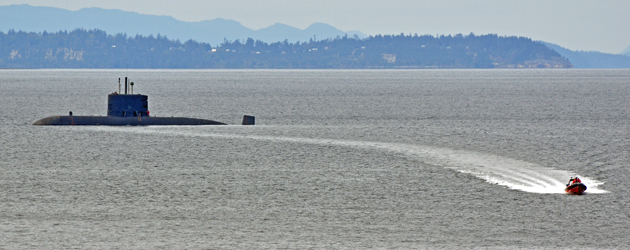 HMCS Victoria visits Powell River during Exercise Trident Fury ...