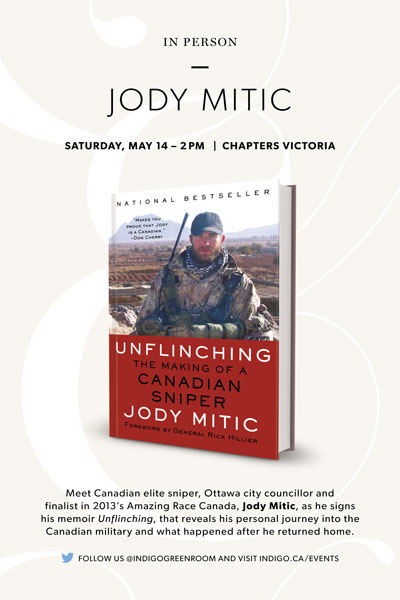 Former Sniper pens book - coming to Chapters