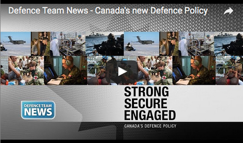Defence Team News – Canada's new Defence Policy