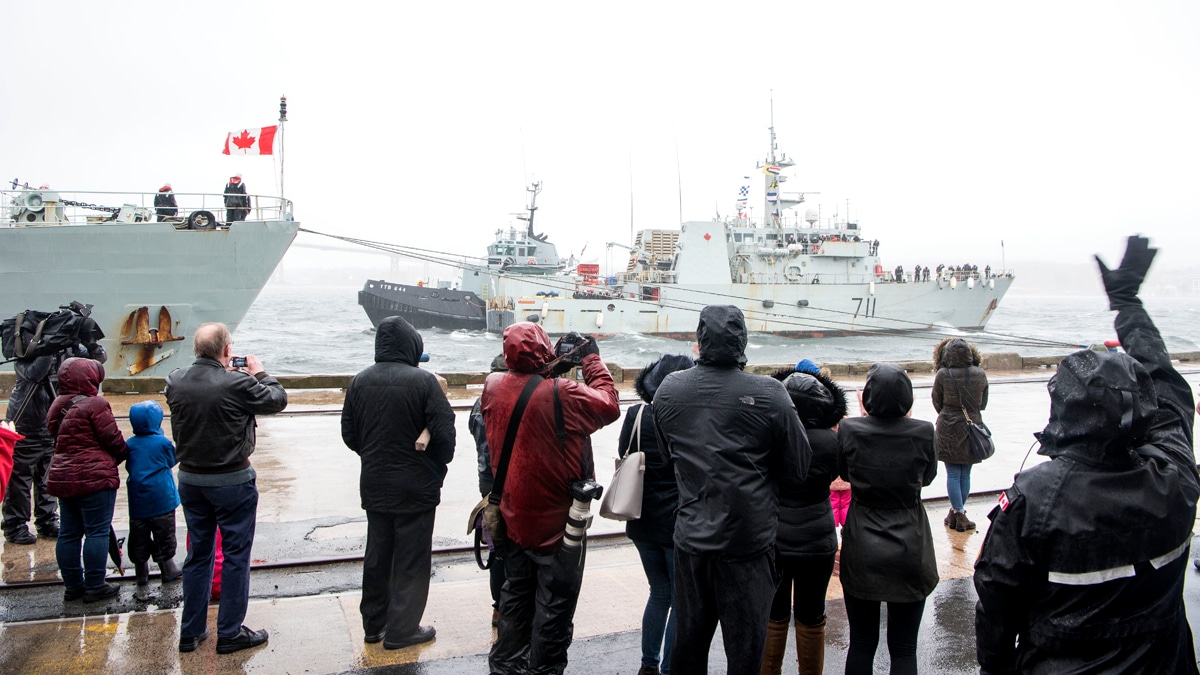 Sailors return home from West African deployment