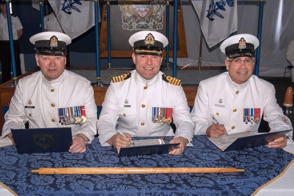 Former Base Chief moves from one sea-faring career to another