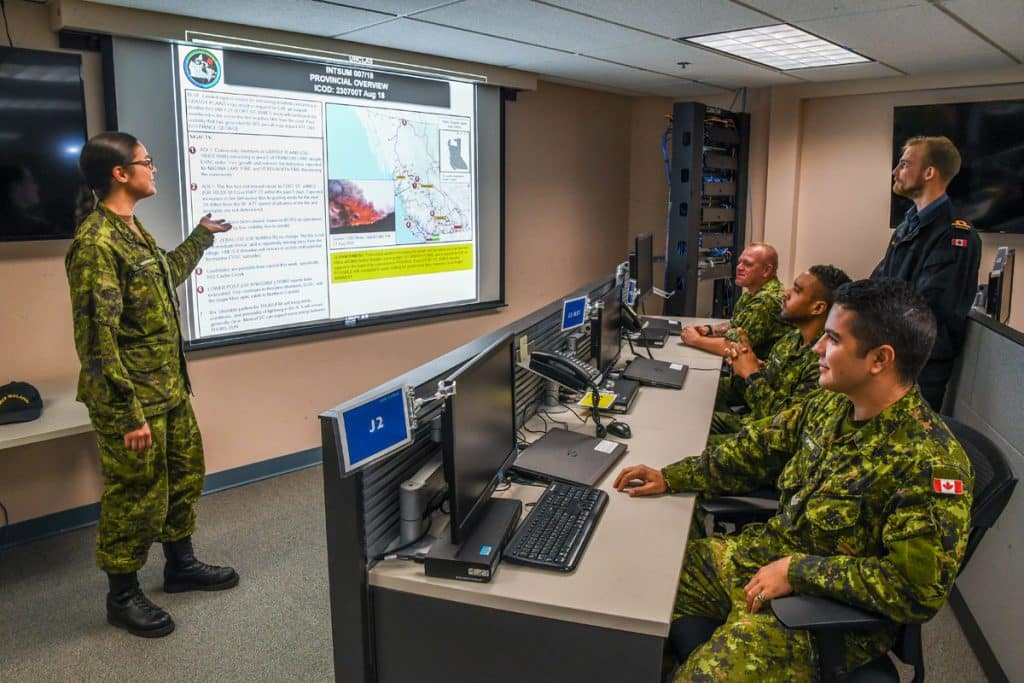 Joint Task Force Pacific – Firefighting help from afar