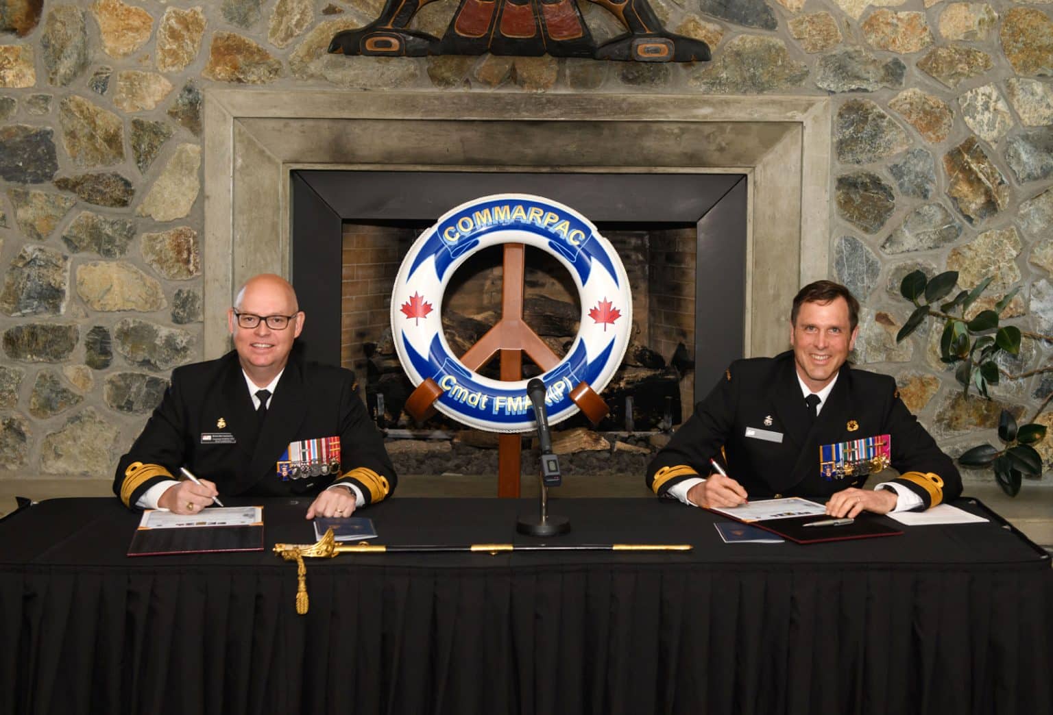 MARPAC Change of Command Ceremony