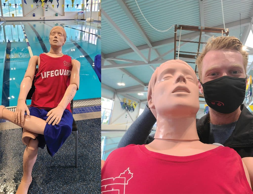 You decide - name the Naden gym mannequin