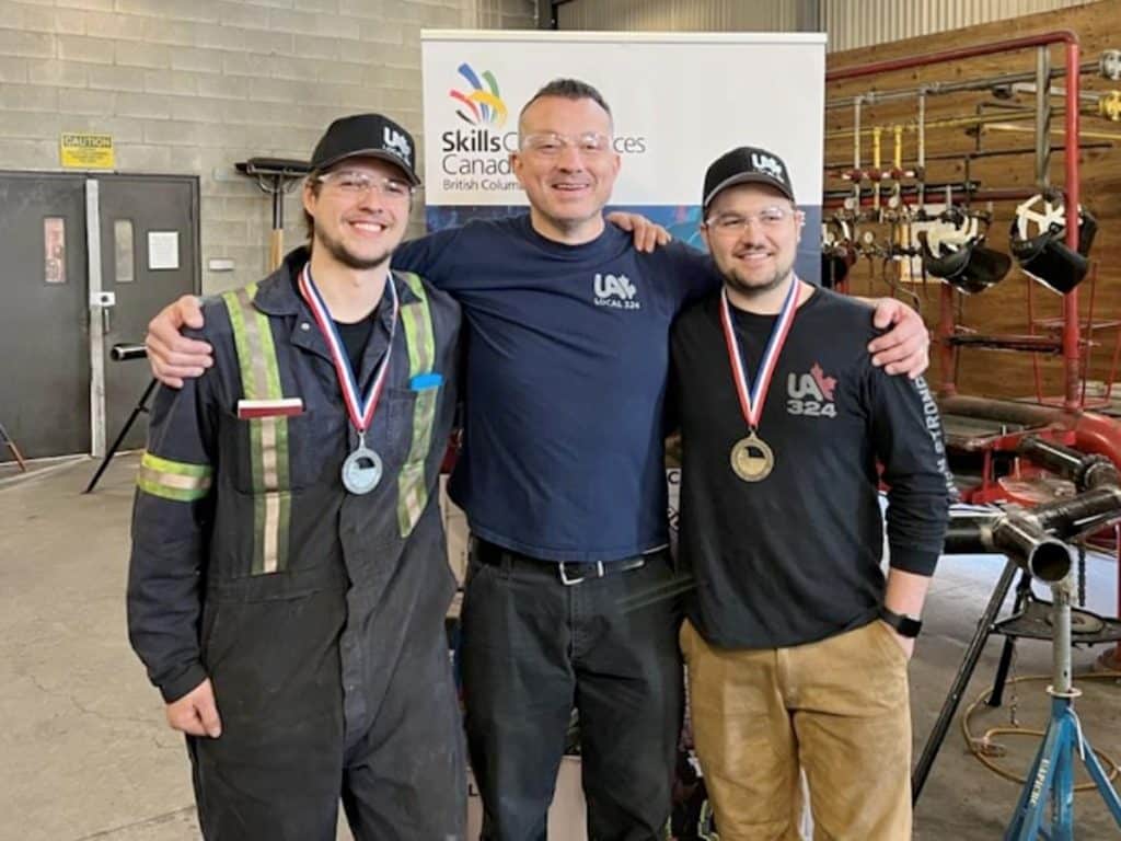 Pipefitter apprentice wins gold at Skills BC competition - Pacific Navy ...