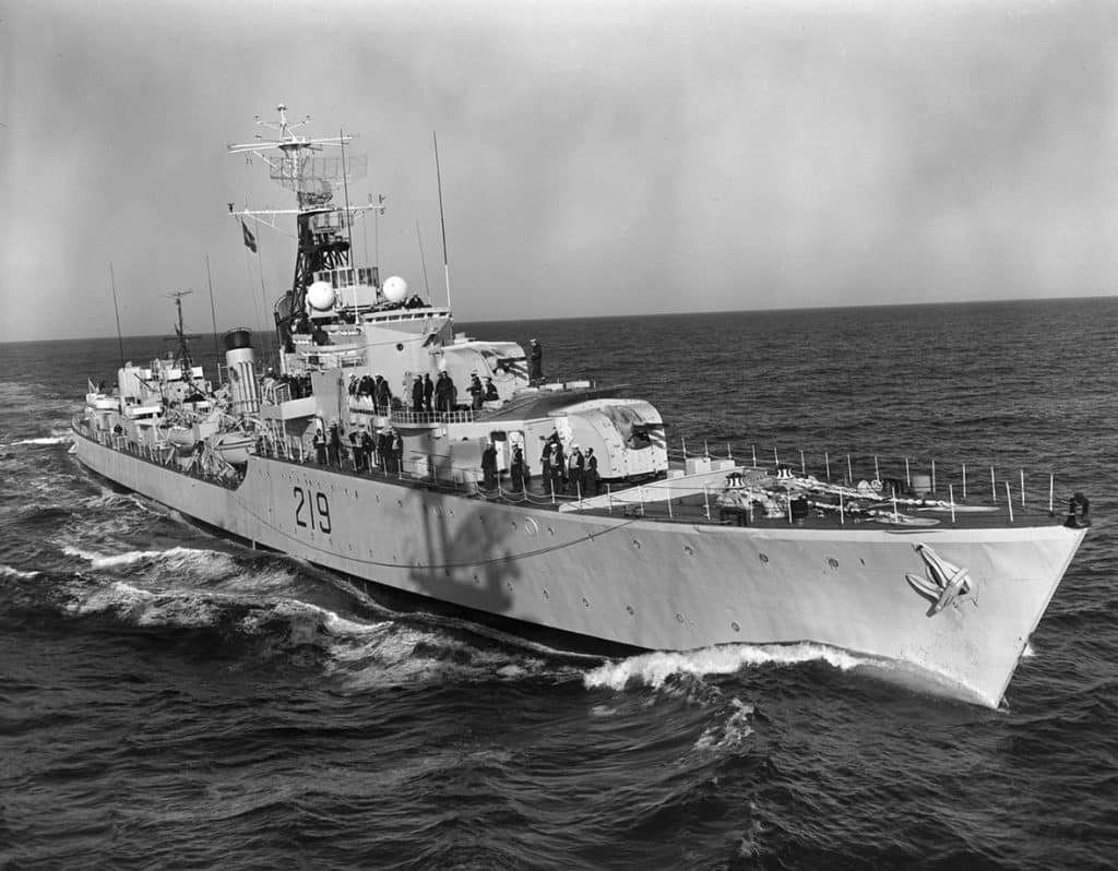 The Last Christmas Party of HMCS Athabaskan - Pacific Navy News