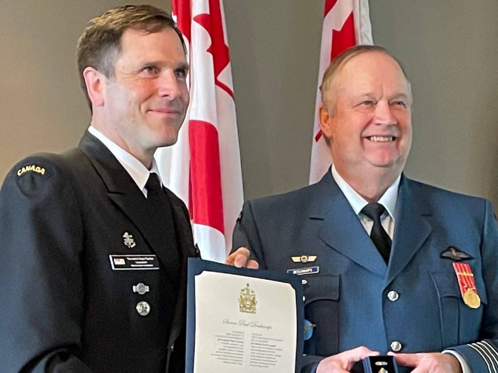 443 Squadron appoints new Honorary Colonel - Pacific Navy News ...